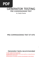 ELCID Generator Testing Overview | PDF | Electric Generator ...