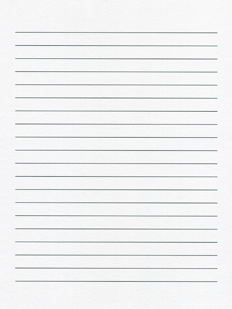 Edgy Betty Plain Ruled Notepad | PDF