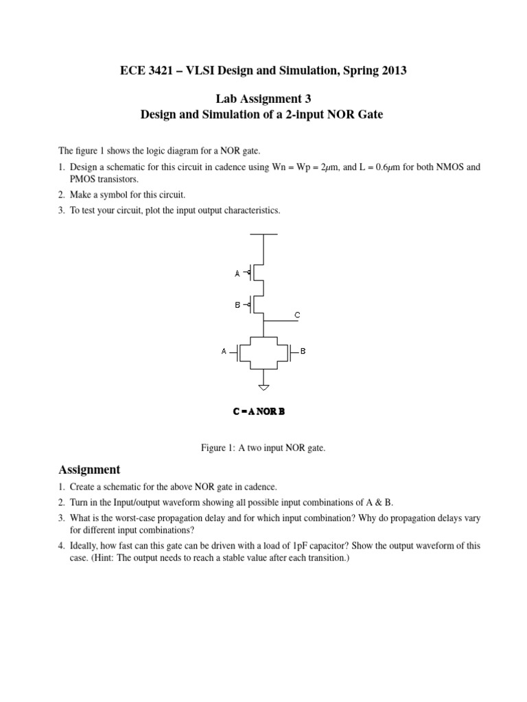 Lab Vlsi | PDF