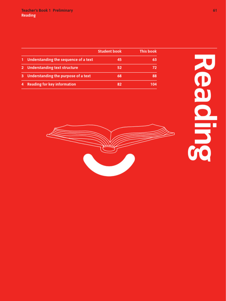ESOL Teacher's Guide: Reading Skills | PDF | Verb | English Language