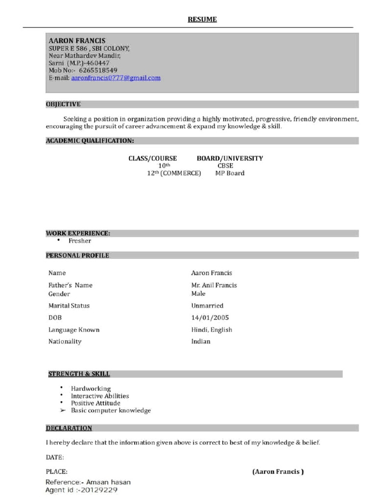 Resume | PDF