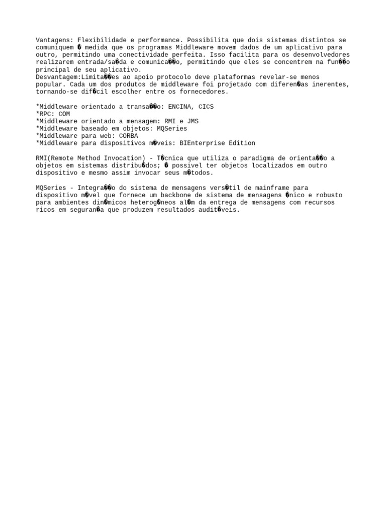 Atividade Middleware | PDF