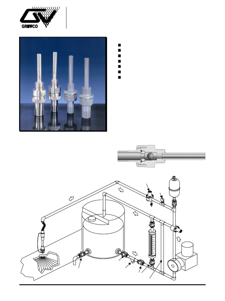 Griffco Injection Check Valves Guide | PDF | Valve | Pipe (Fluid ...