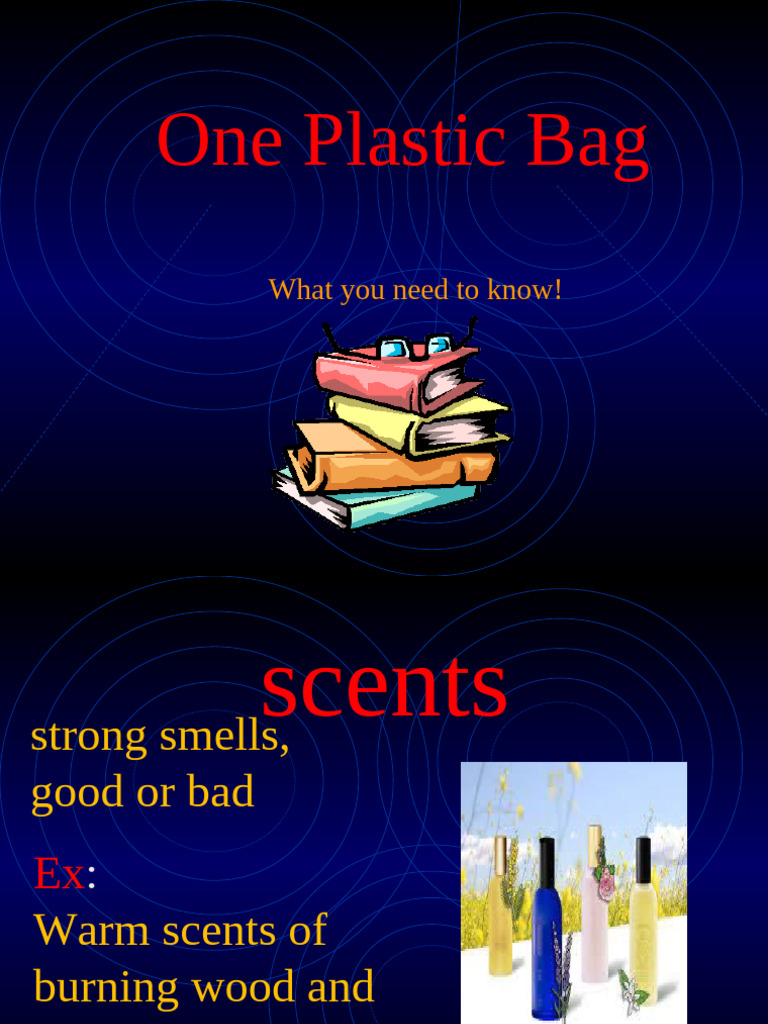 One Plastic Bag: What You Need To Know! | PDF