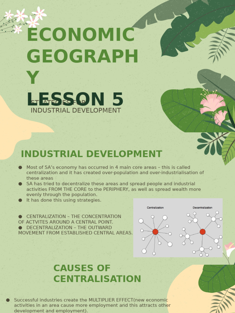Industrial Development Strategies in SA | PDF | Economies