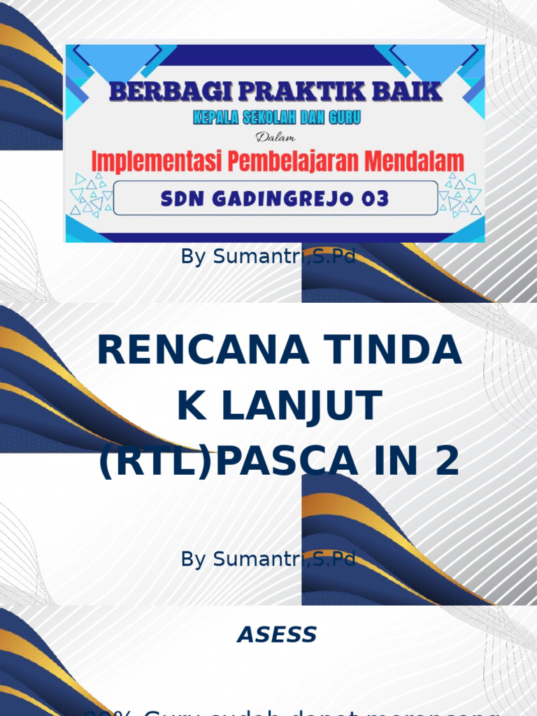 Rencana Tindak Lanjut (RTL) Pasca | PDF