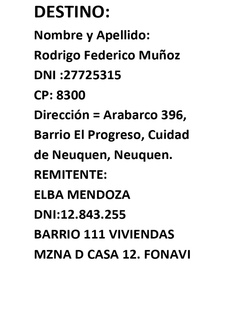 Nombre y Apellido | PDF