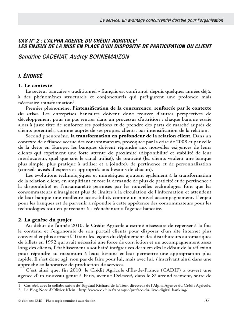 Participation client au Crédit Agricole | PDF | Banques | Facebook