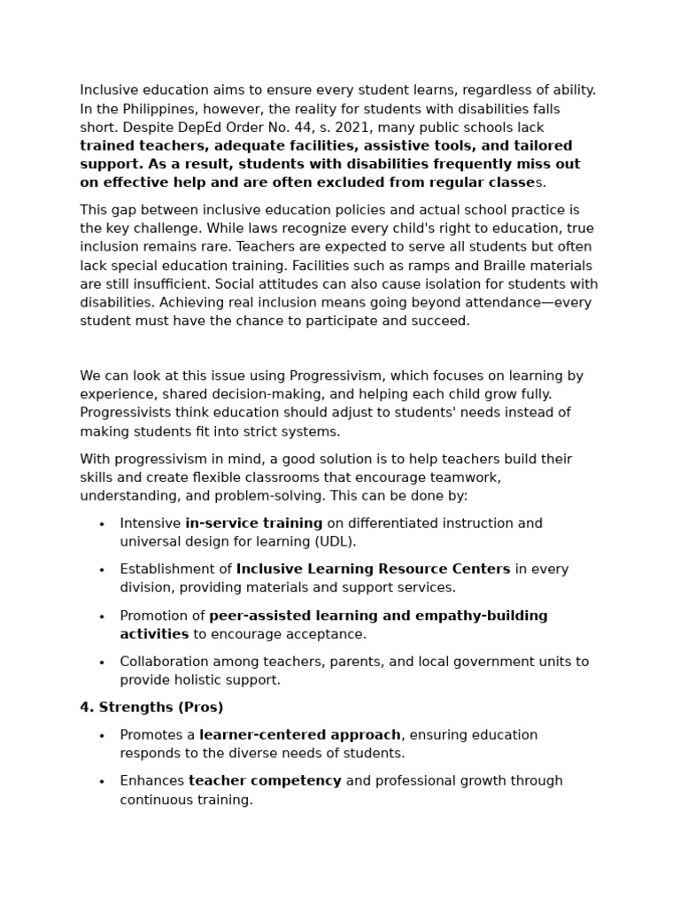 Samapa Edited For | PDF | Inclusion (Education) | Teachers
