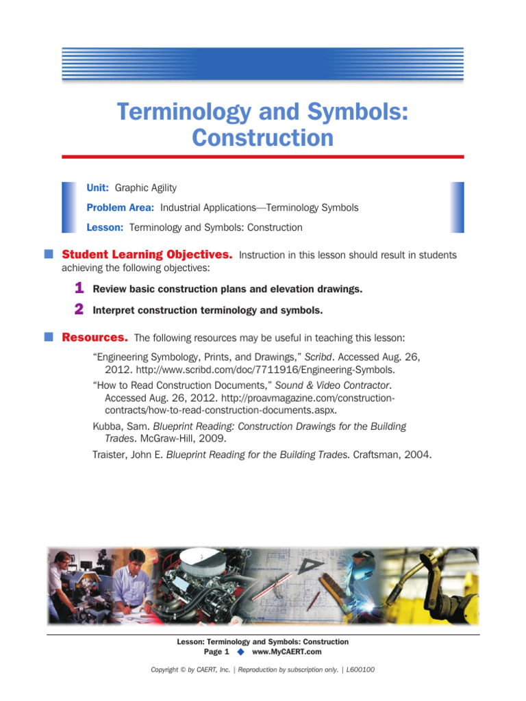Building Symbols | PDF | Framing (Construction) | Building Engineering