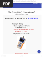 QuickStartGuide AntScope2 en | PDF