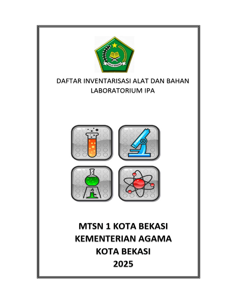 Inventaris Alat Laboratorium IPA 2025 | PDF