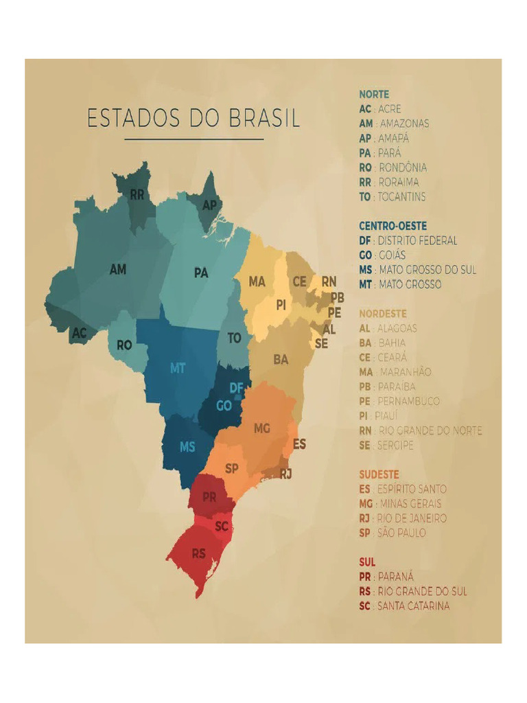 Mapa de Geografia 5 Ano | PDF
