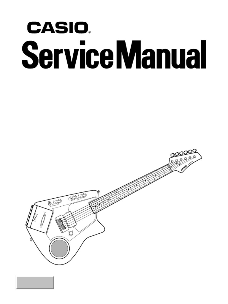 EG5 Guitarra Casio | PDF | Guitars | Pitch (Music)