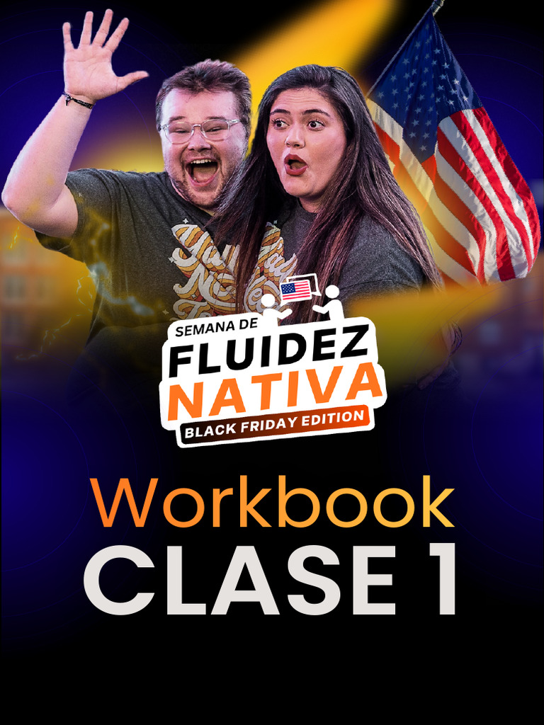 Workbook Clase 1 - Semana de Fluidez Nativa | PDF