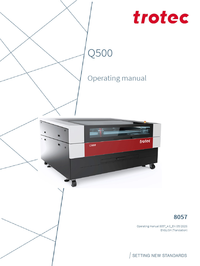 8057 Q500 Operating Manual en | PDF | Electromagnetic Compatibility ...