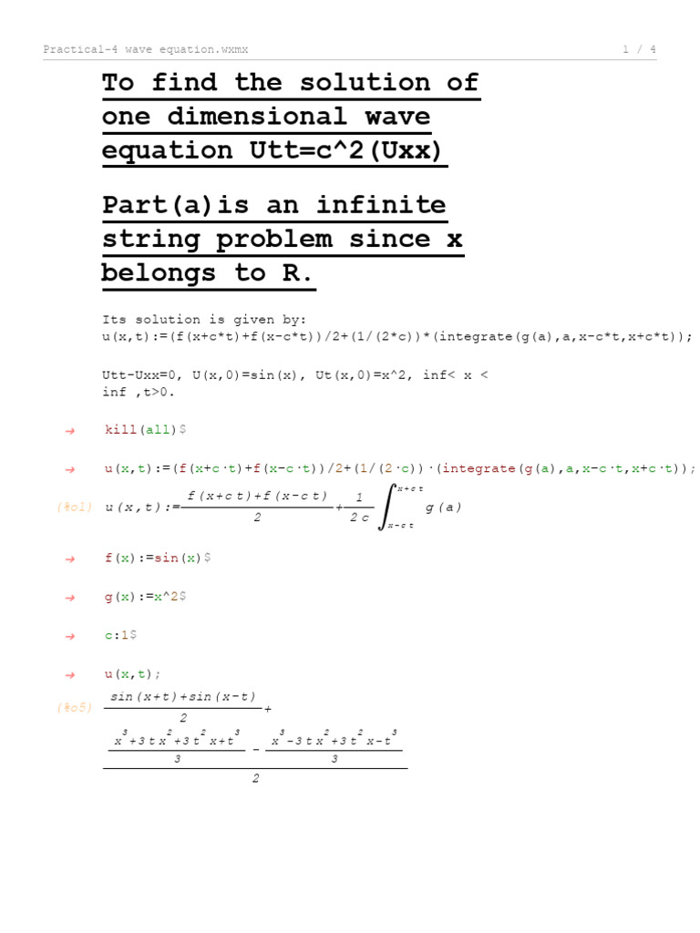 Practical-4 Infinite String | PDF