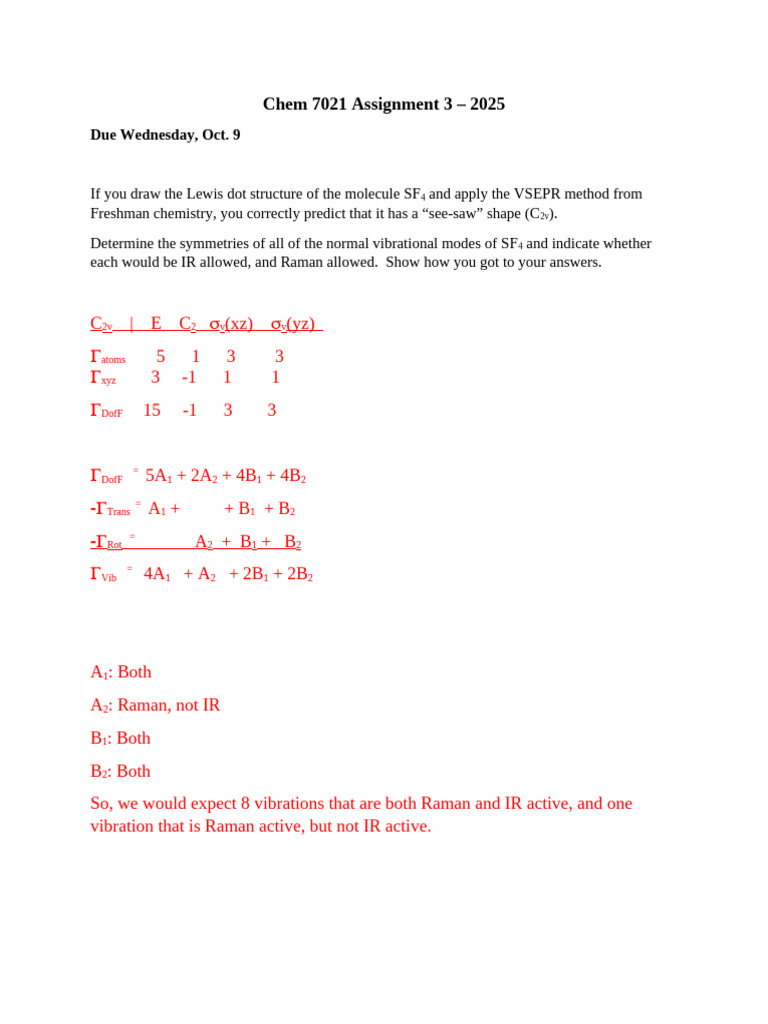 Assignment 3 KEY | PDF