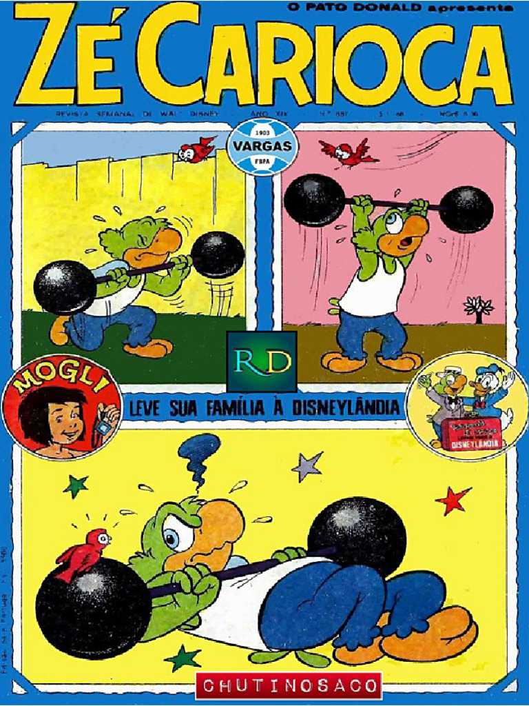 Zé Carioca 0887 | PDF