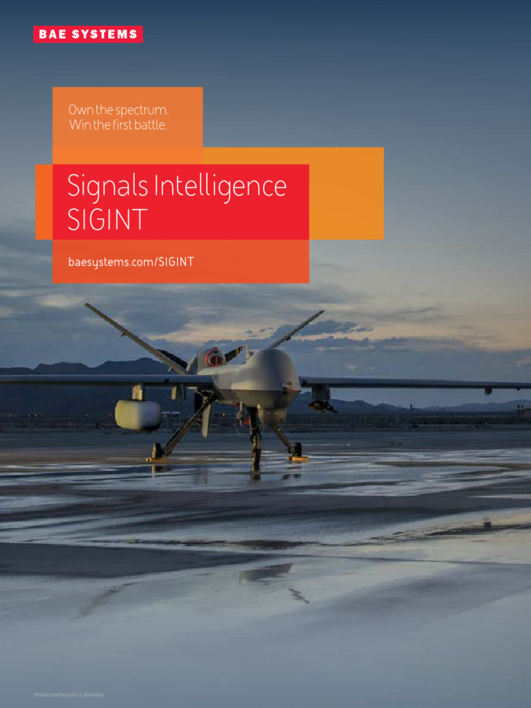 18 g45 SIGINT Brochure 2025 Web | PDF | Electronic Warfare | Signals ...