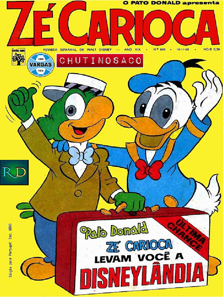 Zé Carioca 0889 | PDF