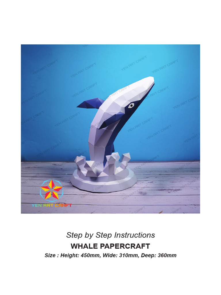 (Skrapbukings - Ru) Instruction Whale | PDF