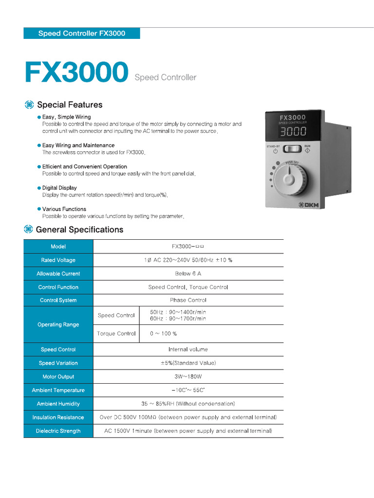 FX3000 Eng | PDF