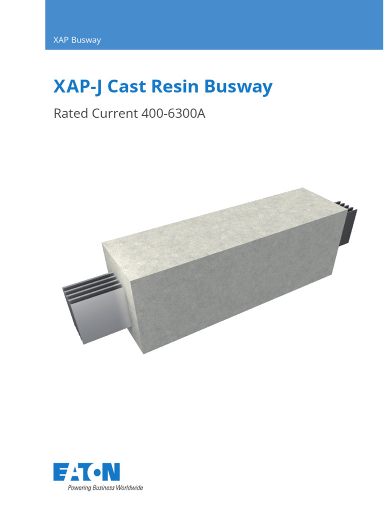 1.6-XAP-J Cast Resin Busway | PDF | Warehouse