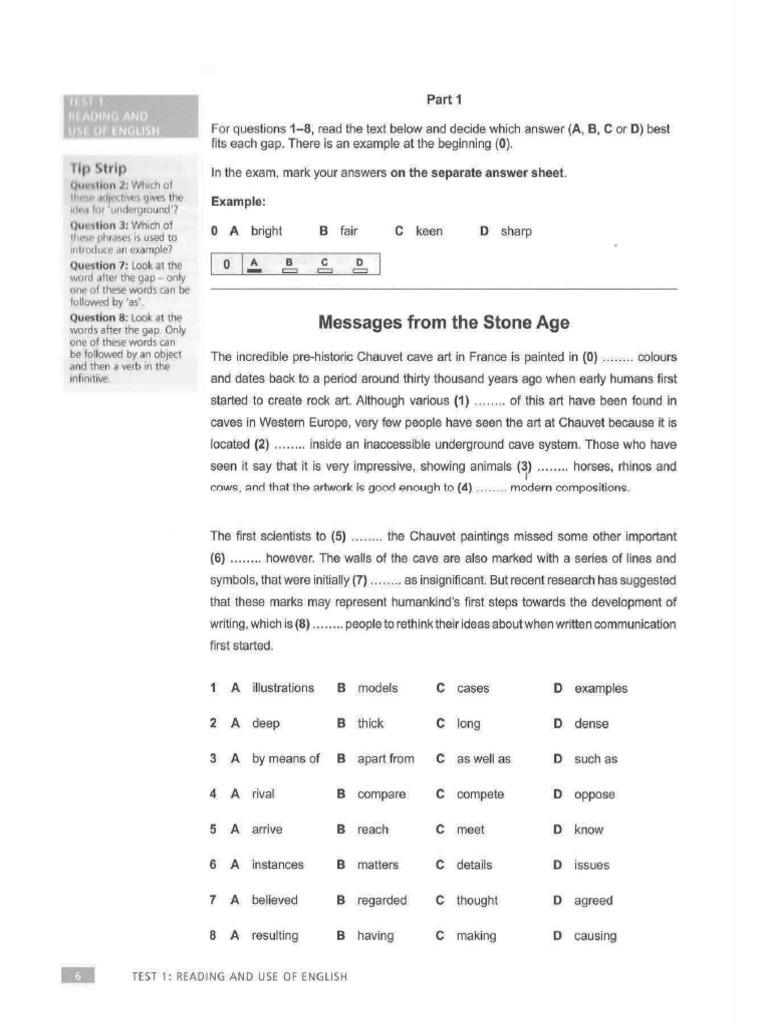 Plus 2 FCE - test 1 | PDF