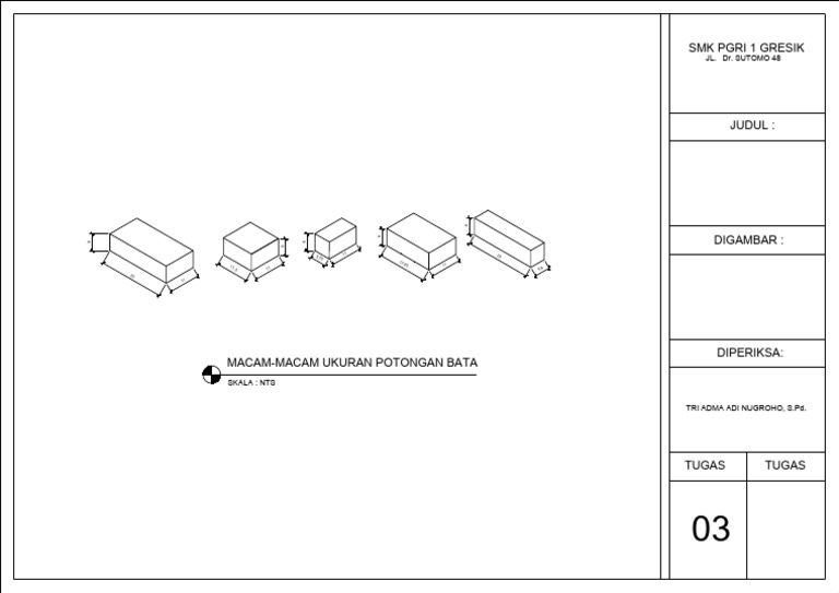 Ukuran Bata | PDF