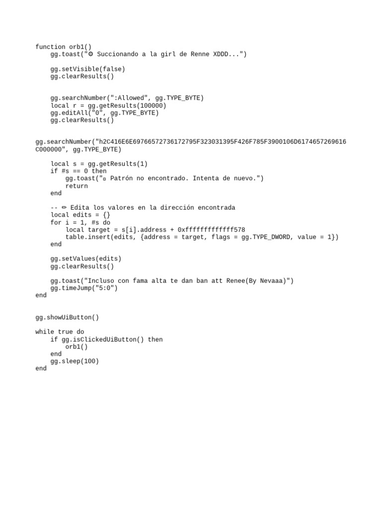 Vivanlaswaifus.lua | PDF