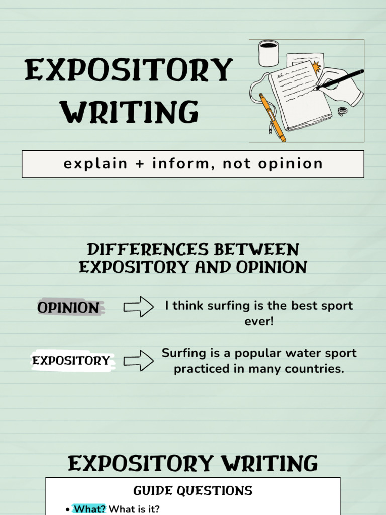 Expository Writing.pdf | PDF