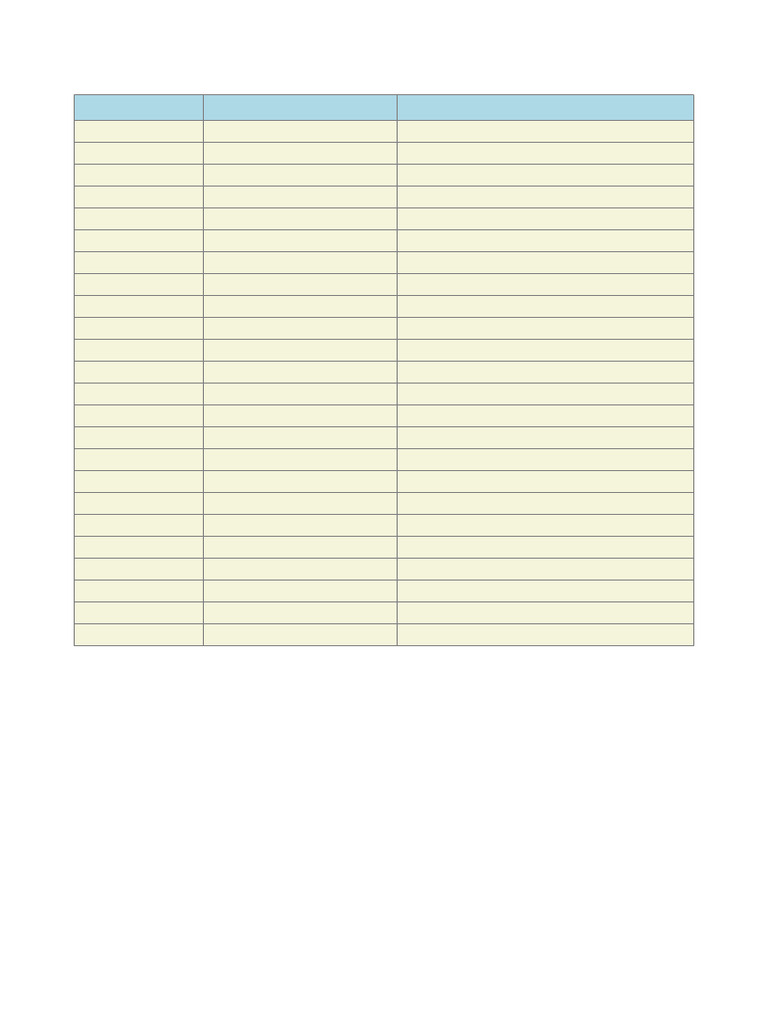 Weekly Study Timetable TableOnly | PDF