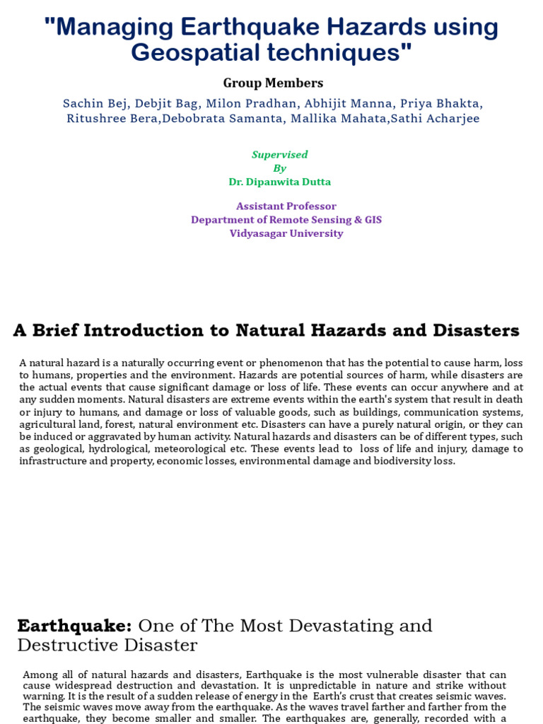 earthquake | PDF | Earthquakes | Volcano
