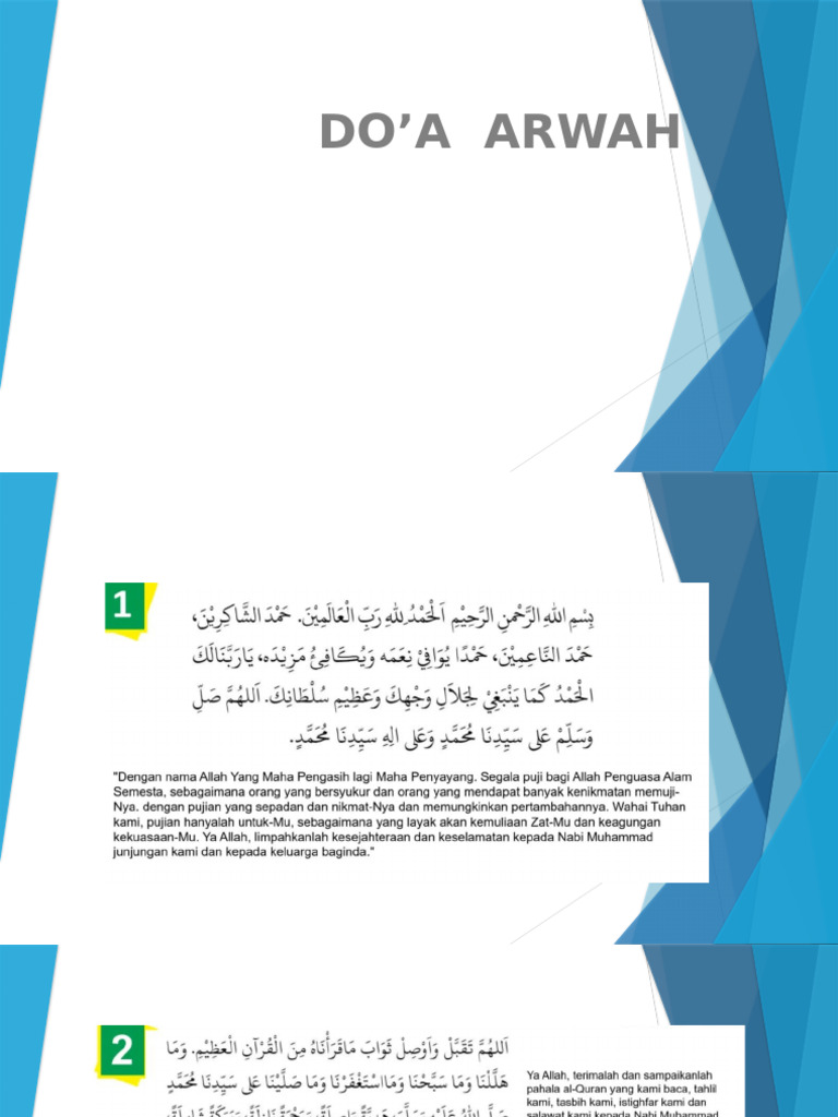 Doa Arwah | PDF