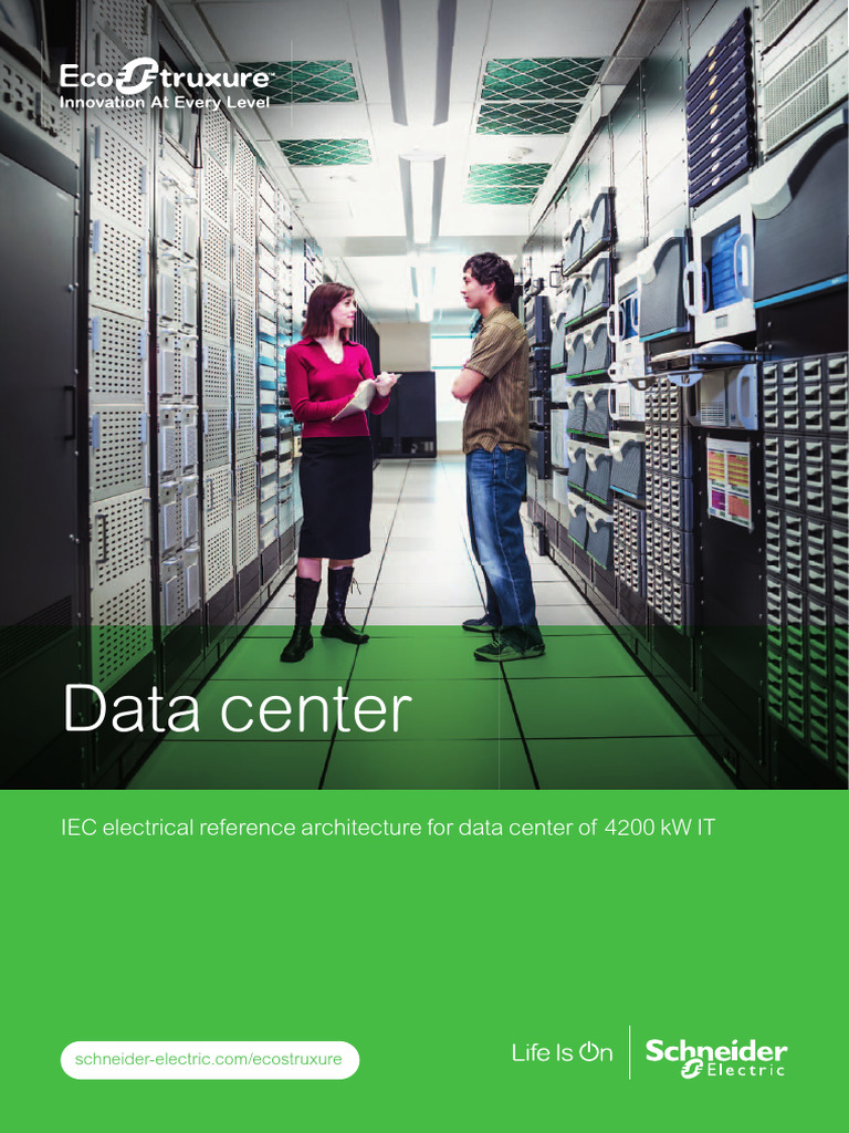 IEC Data Center Design: 4200 kW Architecture | PDF | Data Center ...