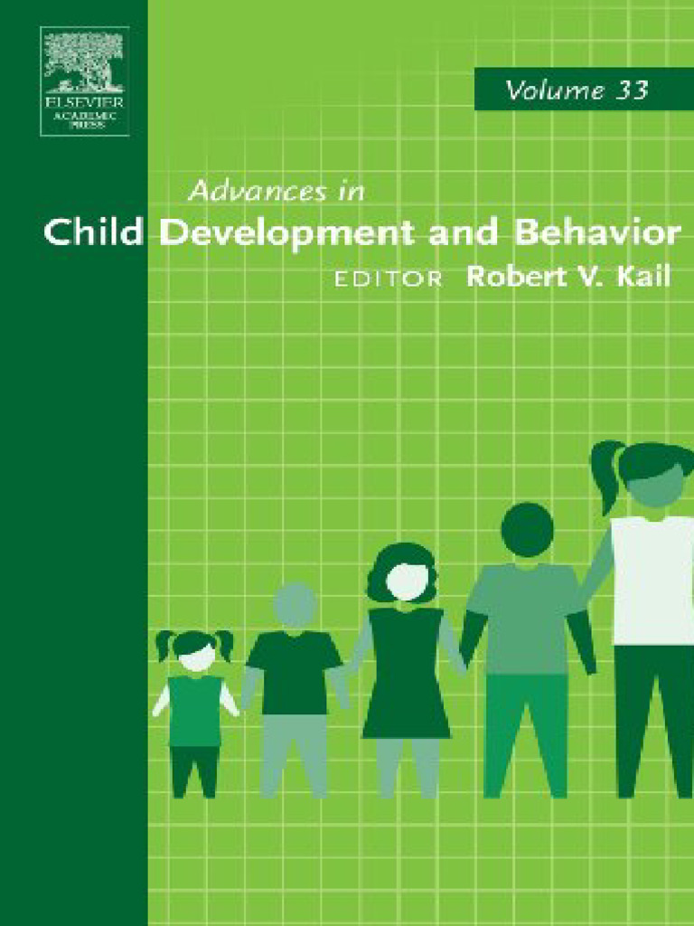 Advances in Child Development and Behavior 33 1st Edition Robert V Kail ...