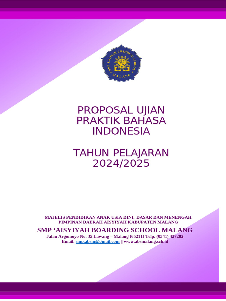 Proposal Uprak b Indo.25 | PDF