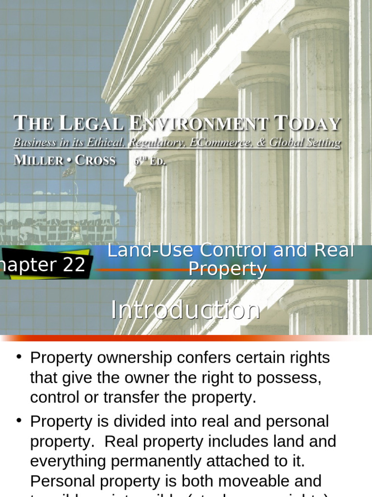 Chapter 22 Revised | PDF | Leasehold Estate | Lease