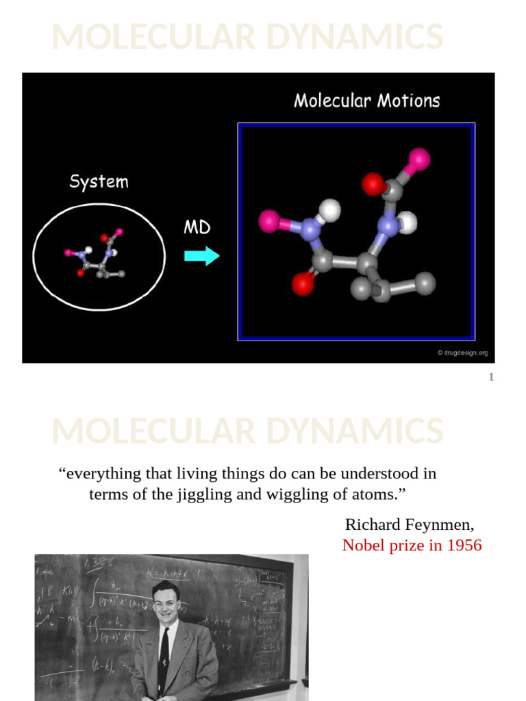 Molecular Dynamics | PDF | Molecular Dynamics | Molecules