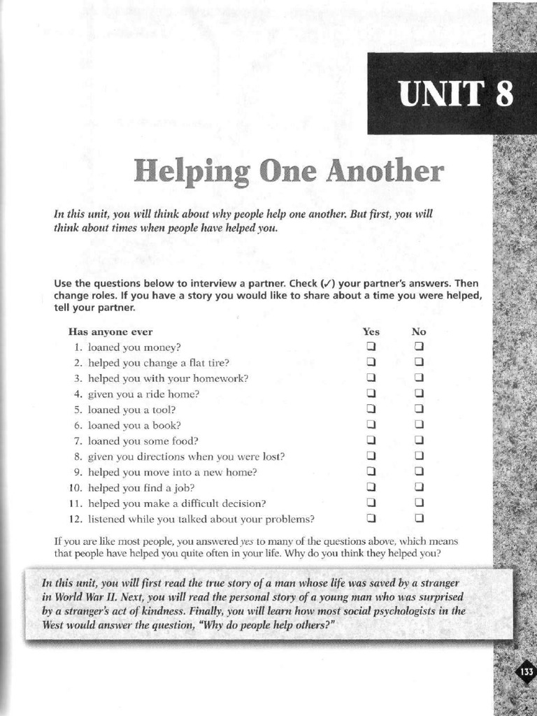 Helping One Another | PDF