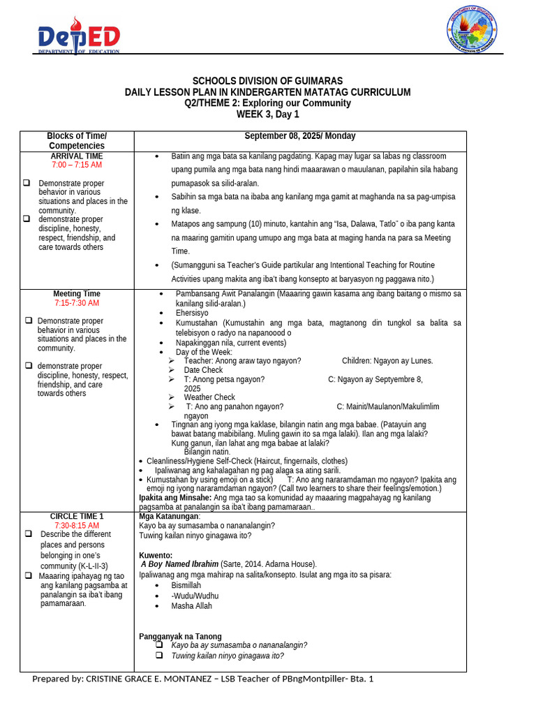 Q2 Week 3 Day 2 Copy | PDF