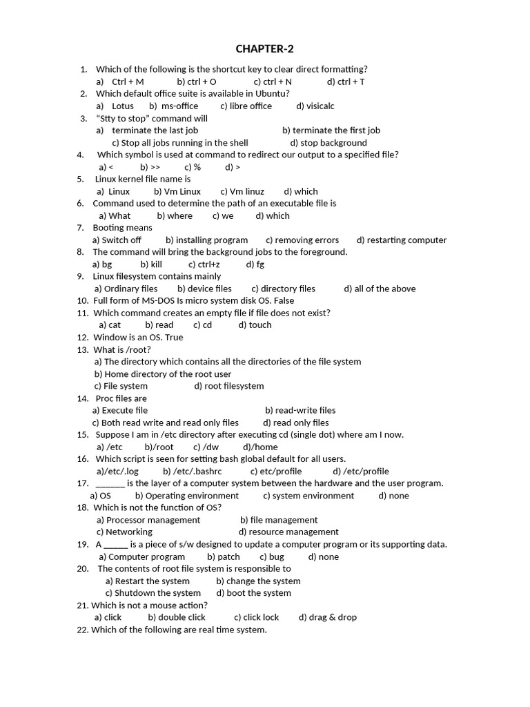 chap-2 | PDF | Computer File | File System