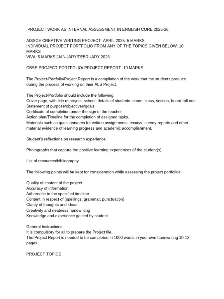 English Core Project Work | PDF | Essays | Human Communication