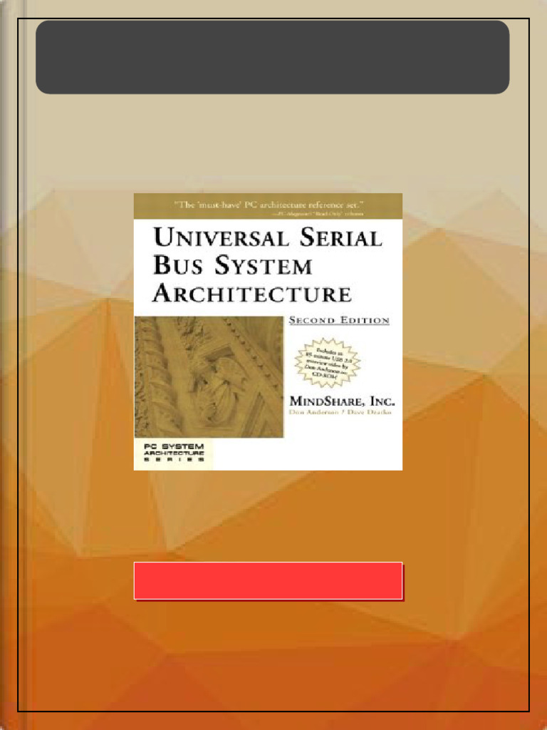 Universal Serial Bus System Architecture 2nd Edition Don Anderson Ready ...