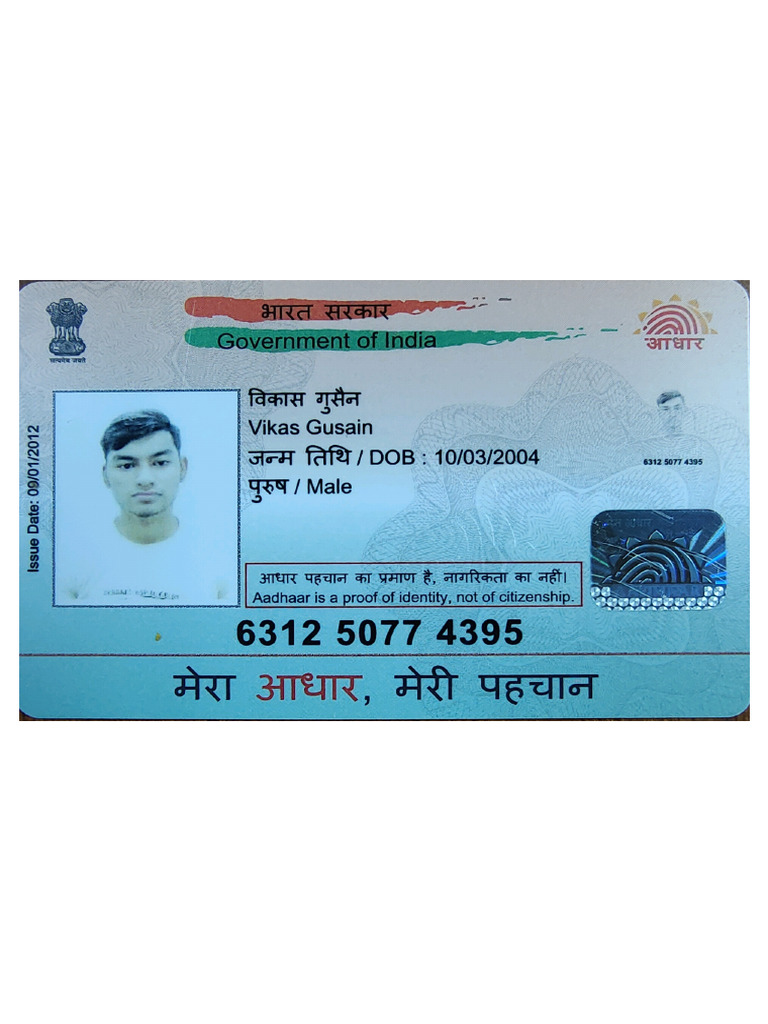 Aadhaar Card | PDF