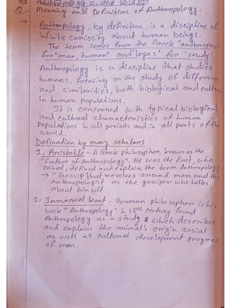 Anthropology | PDF