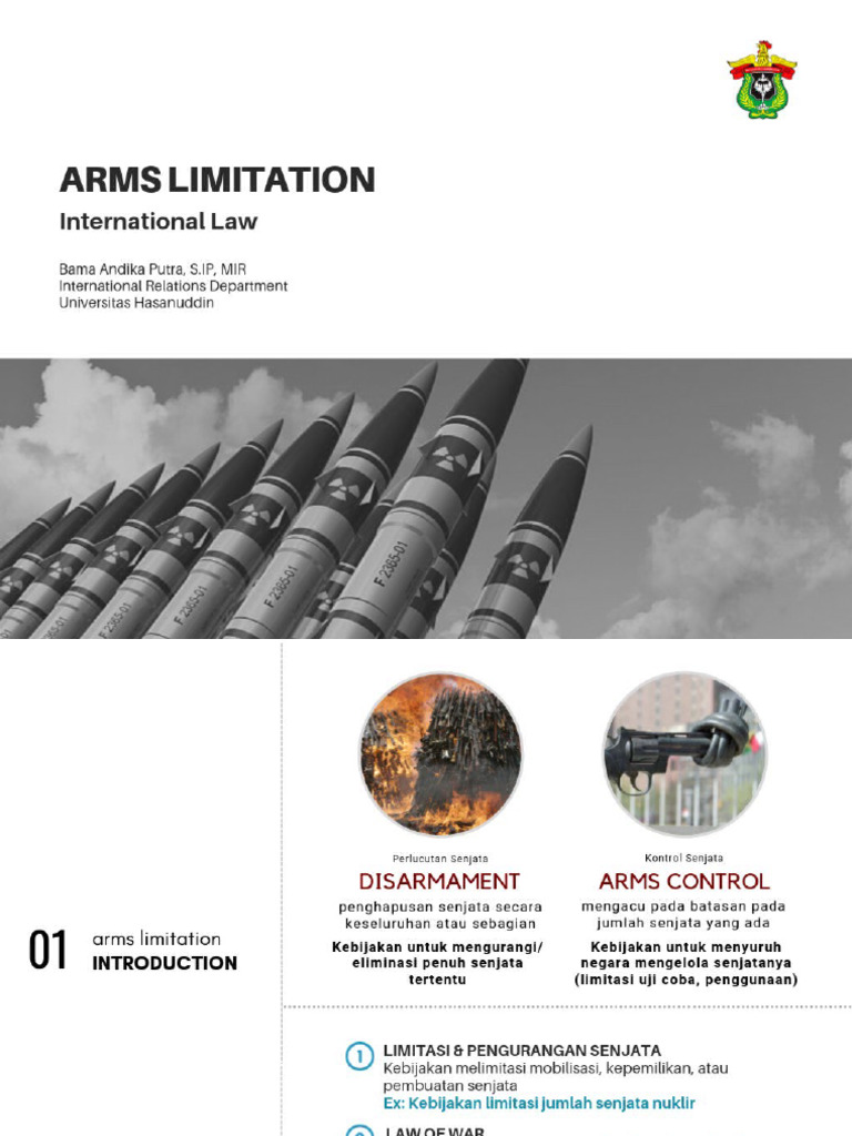 Arms Limitation | PDF