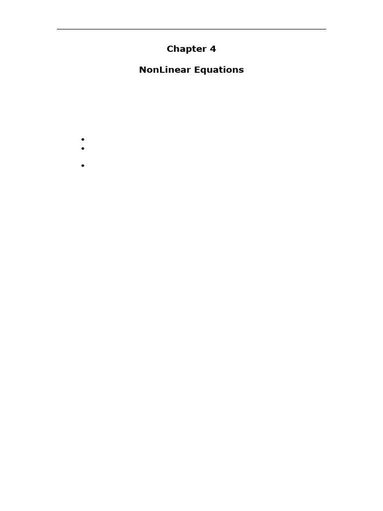 Lecture 4 SIF2007 Bisection Newton Raphson Secant Method | PDF ...