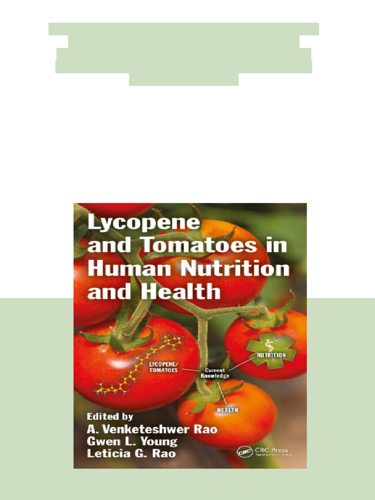 (Ebook) Lycopene and Tomatoes in Human Nutrition and Health by Rao, A ...